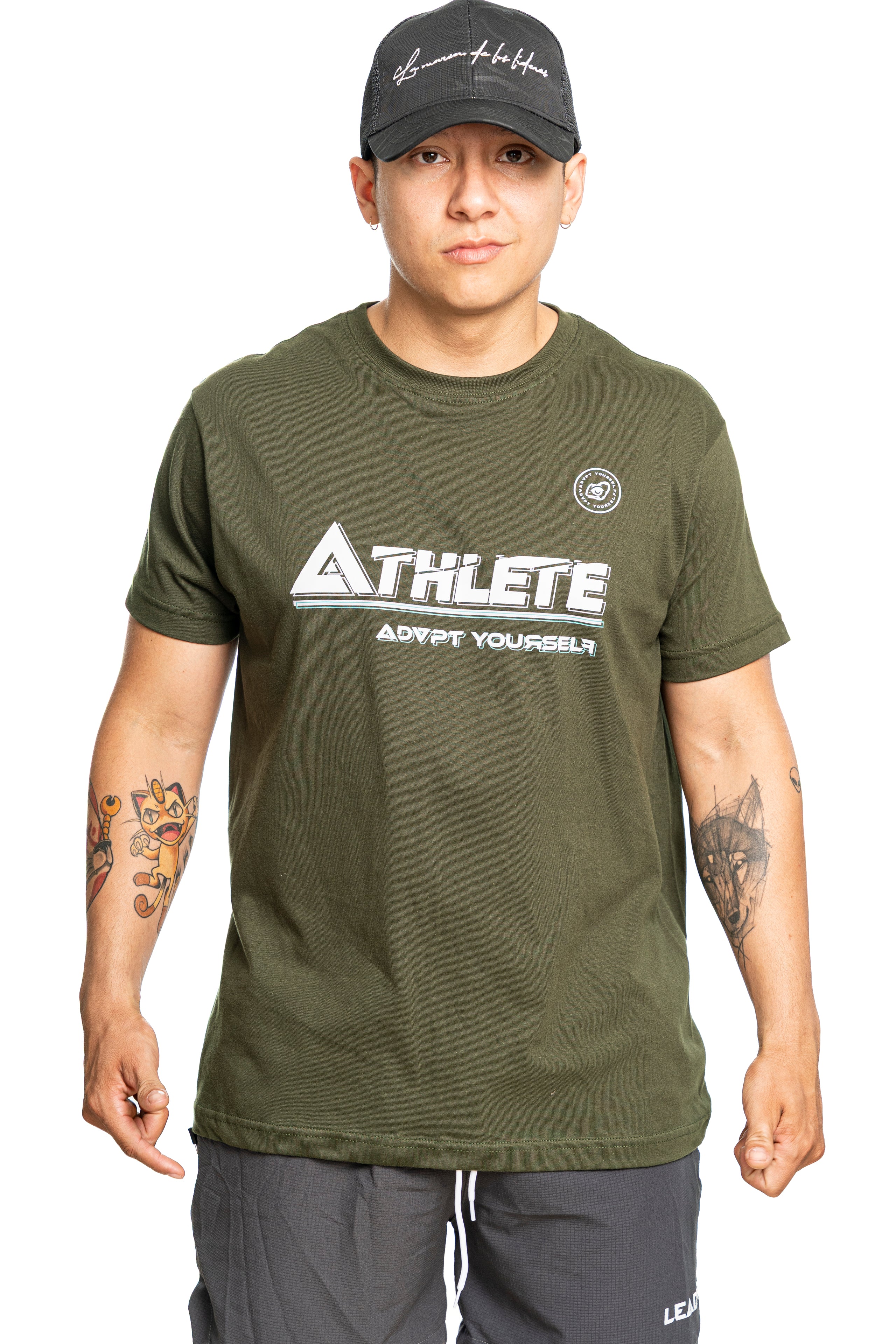 Camiseta Athlete - Verde Militar – Leader Colombia